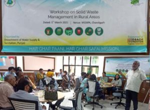 Workshop on ‘Solid Waste Management in Rural Areas’, at MGSIPA ...